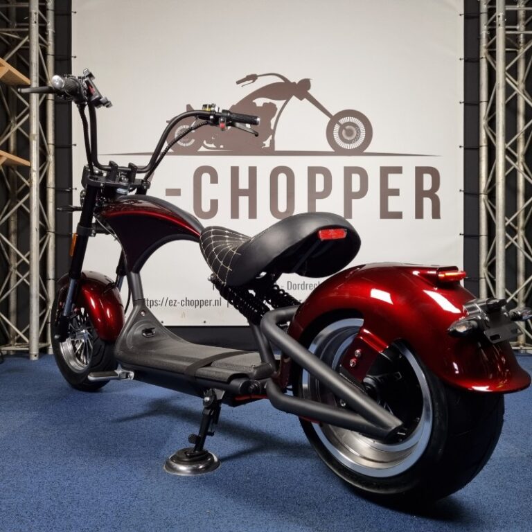 E-Chopper M1P - wine red | Dordrecht | EZ-Chopper.nl